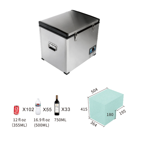 מקרר / מקפיא לקמפינג 60 ליטר - CMP C60 - אילת דיפו