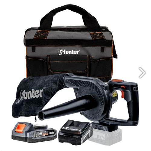 2.5Ah 18V מפוח אוויר נטען 2 מצבים עם סוללה ומטען Hunter - Hunter - מפוחים