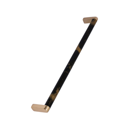 ידית 5958 שיש שחור / פליז מוברש - 256 מ''מ MALLE EGOKI - MALLE EGOKI ...