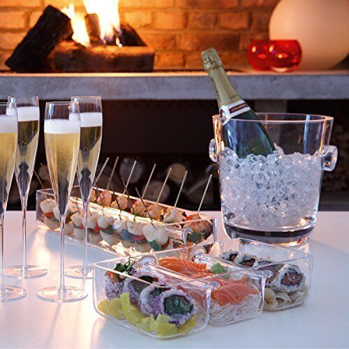 כלי הגשה מלבני מחולק טריו SERVE Multi Platter