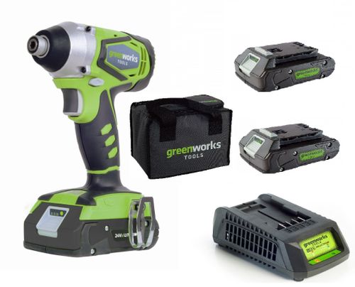 מארז אימפקט 24V 280Nm גרינוורקס - גרינוורקס - מברגות