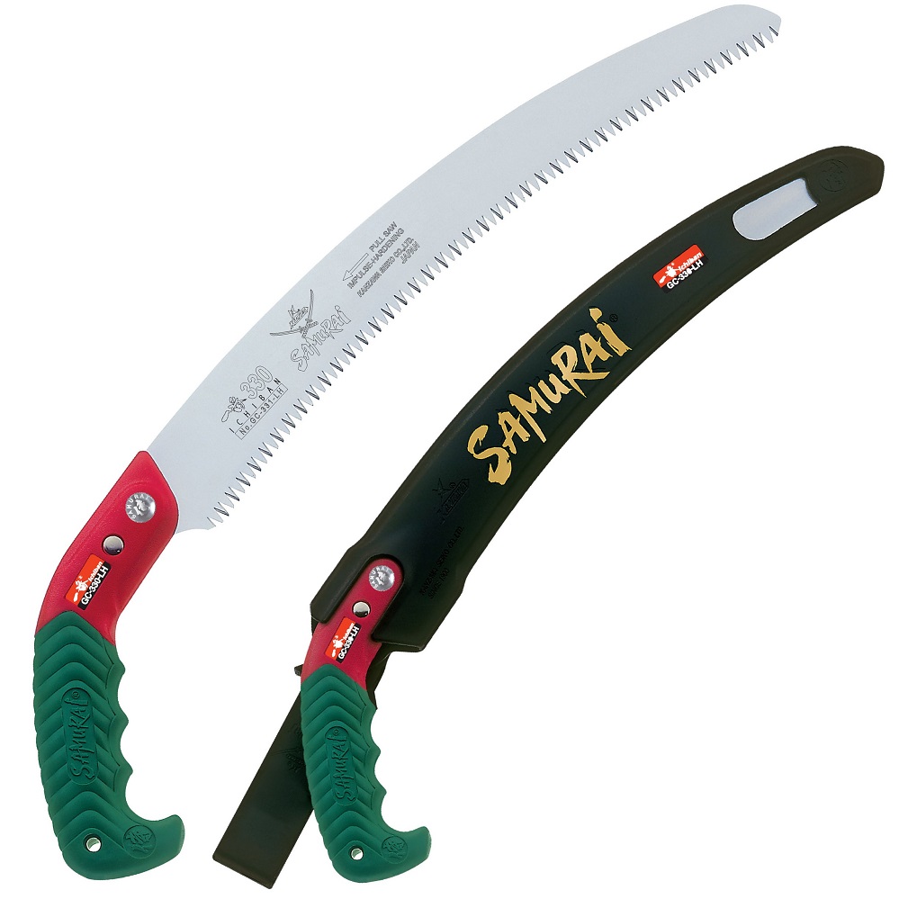 מסור יד + נרתיק סמוראי GC330 - Samurai - מסורי יד