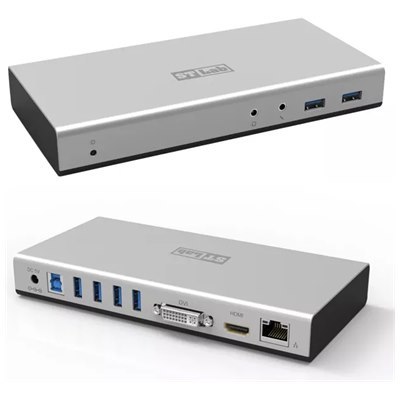 U-900 - ST Lab Docking Station DVI HDMI RJ45 3*USB3.0 ST-LAB - ST-LAB ...