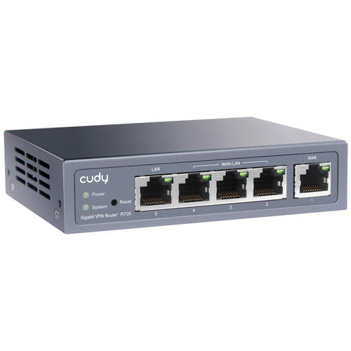 CUDY R700-IL Gigabit Multi-WAN VPN Router - CUDY - תקשורת ומתגים