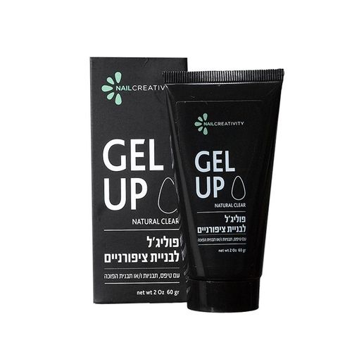 Nail Creativity Gel-Up פוליג'ל שקוף - Pure Center