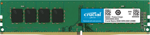 Crucial Basics DIMM 16GB DDR4 2666Mhz - Crucial - זכרונות למחשבים נייחים
