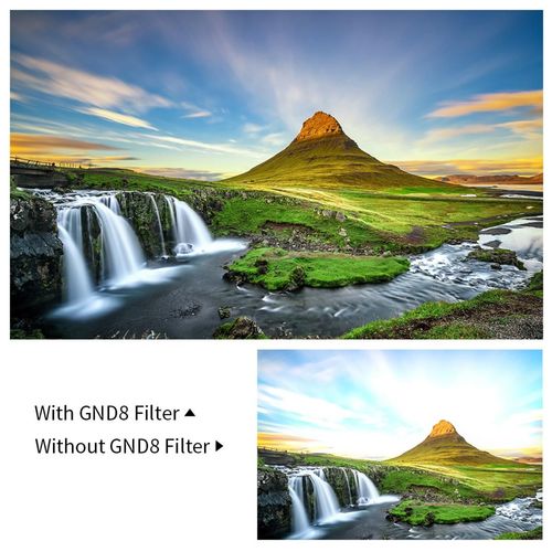 פילטר מרובע - K&F Concept GND8 100x150mm Pro Soft 3 Stop Graduated Neutral Density Square Filter ...