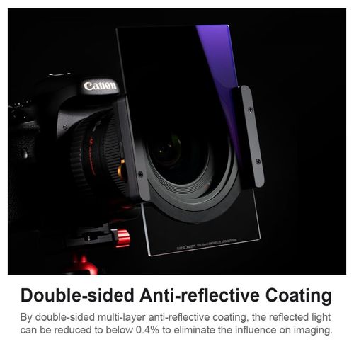 פילטר מרובע - K&F Concept GND8 100x150mm Pro Hard 3 Stop Graduated Neutral Density Square Filter ...