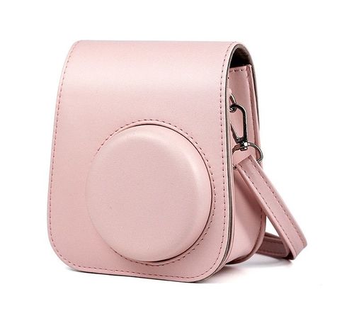 נרתיק נשיאה בצבע ורוד למצלמות פיתוח מיידי Instax Mini 11 / 9 פוג'יפילם ...