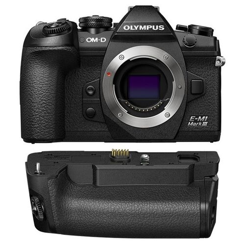 Olympus OM-D E-M1 Mark III KIT Battery Grip HLD-9 אולימפוס מצלמות ...