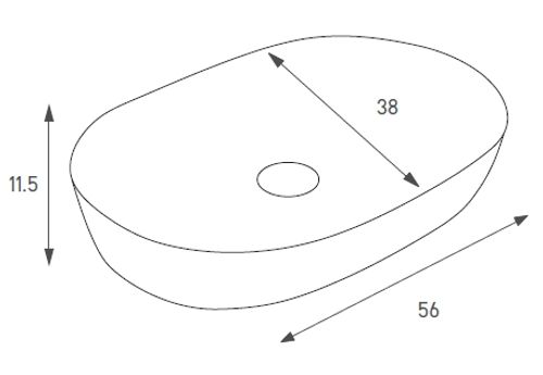 כיור מונח בארי 140146 זהב מוברש נירוסטה סבח Brazim.co.il
