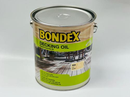 שמן דק BONDEX בונדקס - צבע לדק