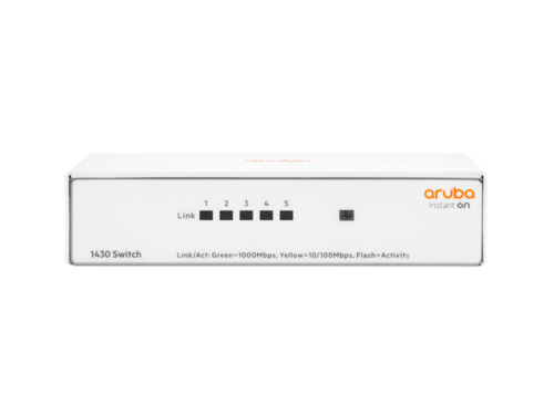 MDS מחשבים - מתג Aruba R8R44A Instant On 1430 5x1G Switch