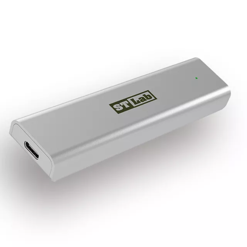 MDS מחשבים - קופסה/מתאם ST-LAB S-380 USB-Type-C to NVMe SSD STLab