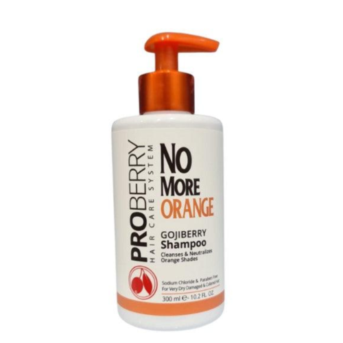 שמפו לשיער לשטיפה מושלמת ולנטרול הגוון הכתום 300 מ"ל – PROBERRY פרוברי ...