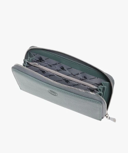 ארנק רוכסן גדול - מנטה