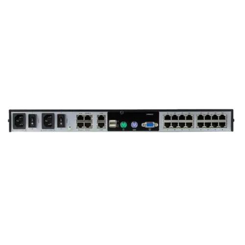 ATEN 16-Port Cat 5 KVM over IP Switch with Virtual Media KN1116VA - - Aten