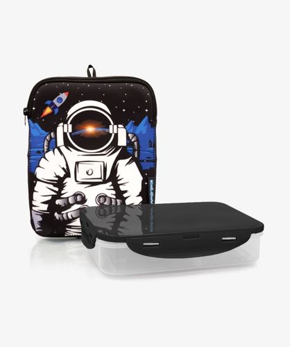 סט תיק+3 חלקים X BAG טרולי KG-אסטרונאוט שחור