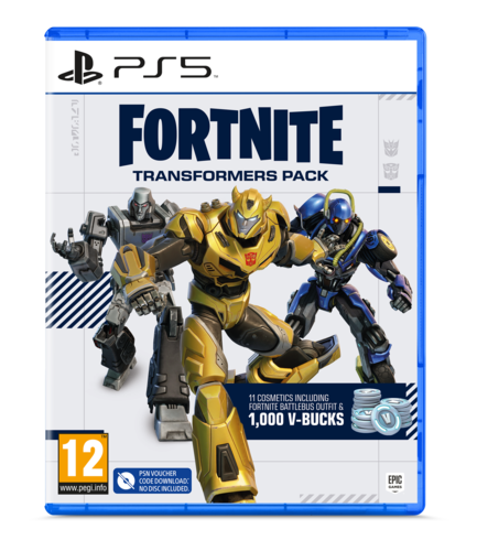 משחק לסוני 5 - PS5 Fortnite Transformers Pack EPIC GAMES - EPIC GAMES ...