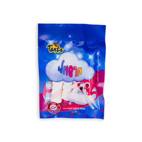 מרשמלו בטעם תות – אריזה אישית