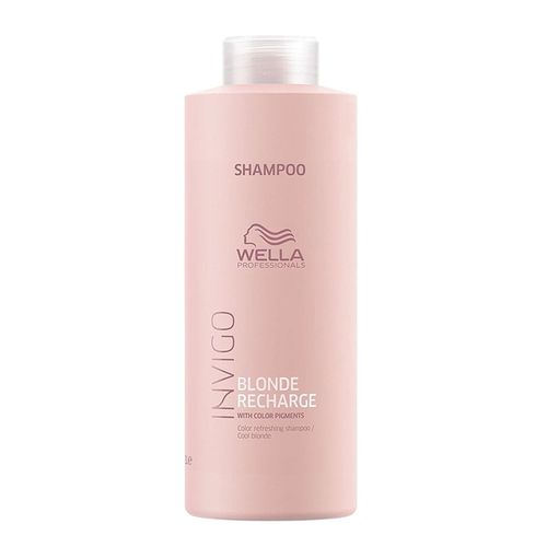 WELLA PROFESSIONALS INVIGO BLOND RECHARGE SHAMPOO 1000ml שמפו אינביגו בלונד
