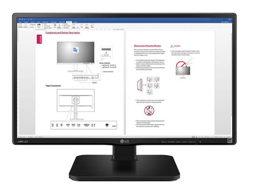 מסך מחשב LG TFT 24" 24BK450H-B IPS