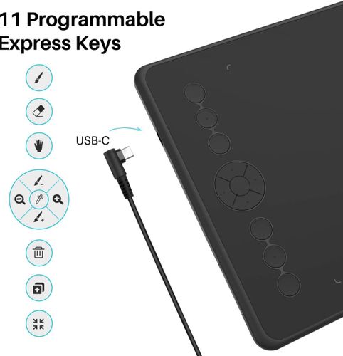 Huion Inspiroy Ink H320M | לוח גרפי דו-פונקציונלי ולוח כתיבה LCD