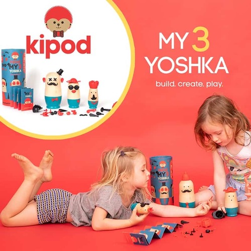 ערכת הרכבה – בבושקיט דמויות מבית KIPOD