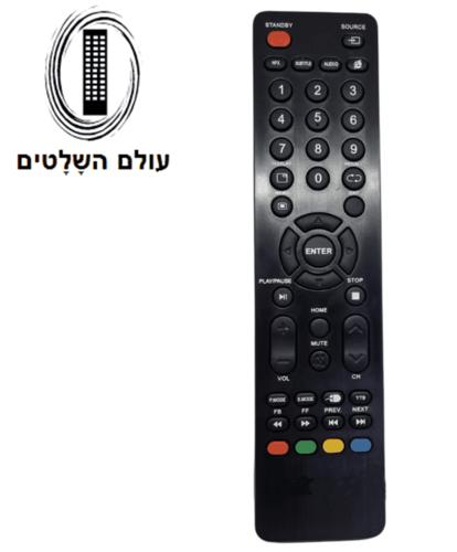 שלט תואם לטלויזיה JETPOINT SMART - שלט לטלויזיה JETPOINT