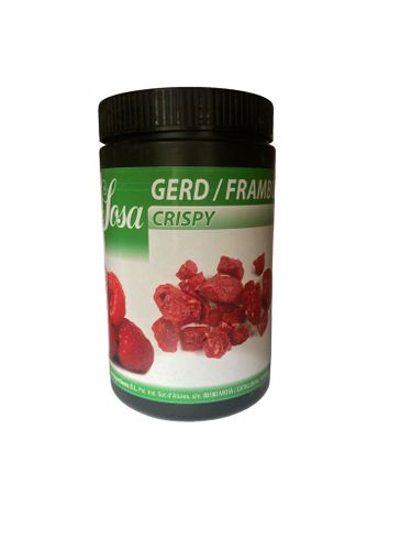 שבבי פטל מיובש קריספי 150 גר' Freeze-dried raspberry flakes - סוכריות ...