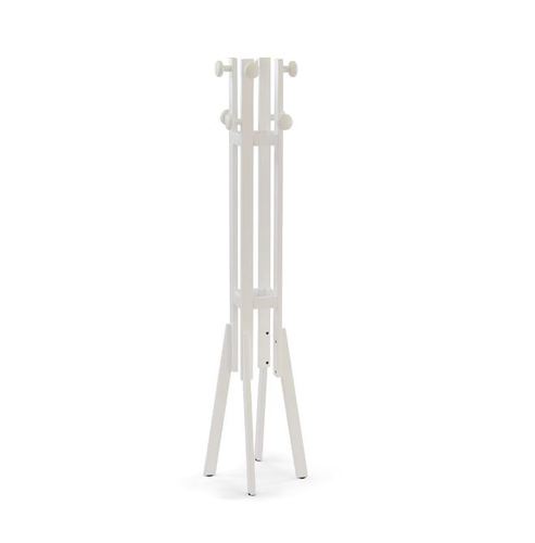 מעמד מעילים 4 רגליים לבן ALBA Coat Rack