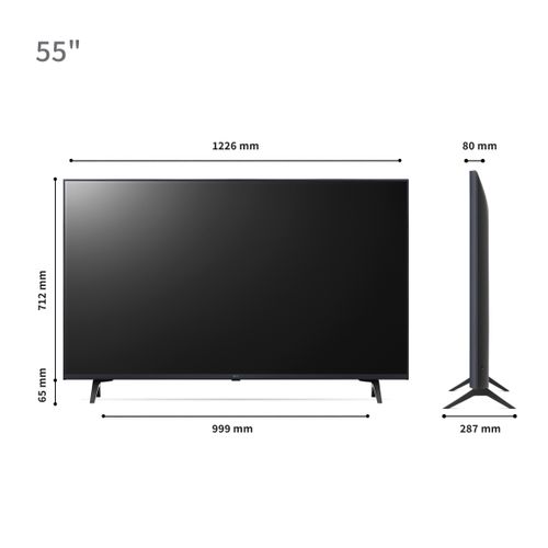 טלוויזיה 55" LG UHD 4K 55UR73006LA אל ג'י - LG - טלוויזיות
