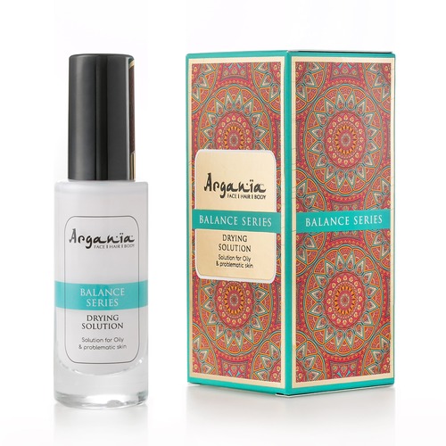תרחיף ייבוש לעור שמנוני ובעייתי 30 מ"ל ARGANIA ארגניה | הייר קוסמטיקס