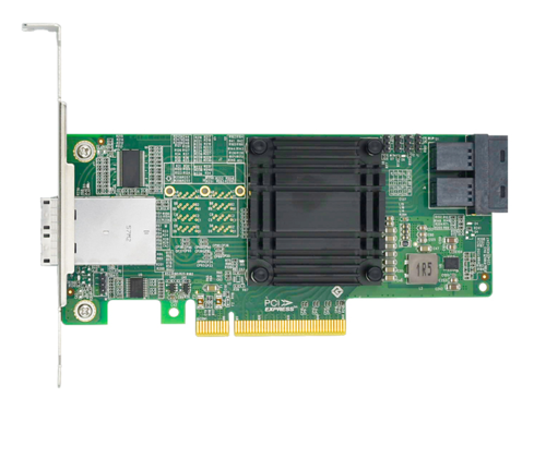 PCIe 2 x Internal SFF-8643 + 2 x External SFF-8643 NVMe SSD Adapter ...