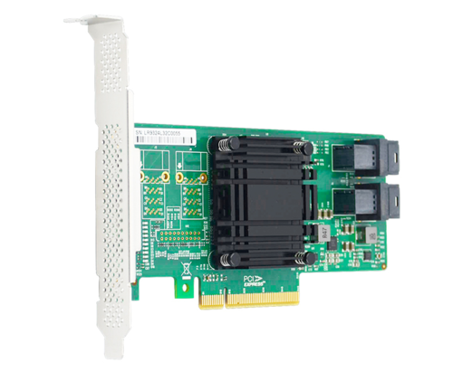PCIe x8 2 x SFF-8643 NVMe SSD Adapter Card LR LINK - כרטיסי רשת ...