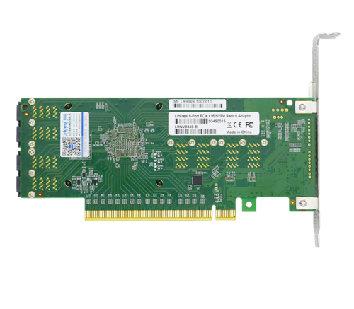 PCIe 3.0 x16 8x SFF-8643 NVMe SSD Adapter Card Plug-in-play LR LINK ...