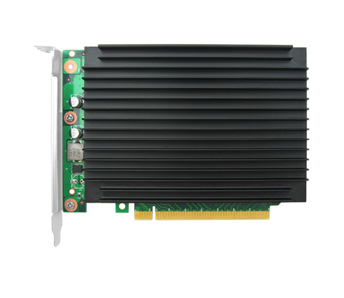 PCI Express x16 Card to 4 x internal NVMe M.2 Key M with heat sink ...