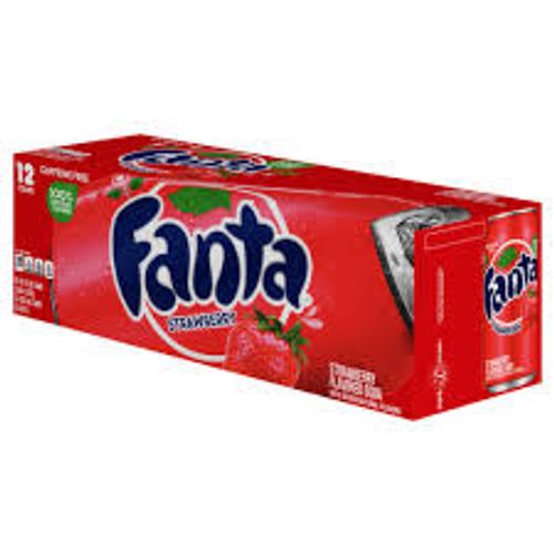 Fanta Strawberry 12 Pack - מארז 12 פאנטה תות שדה - שתיה