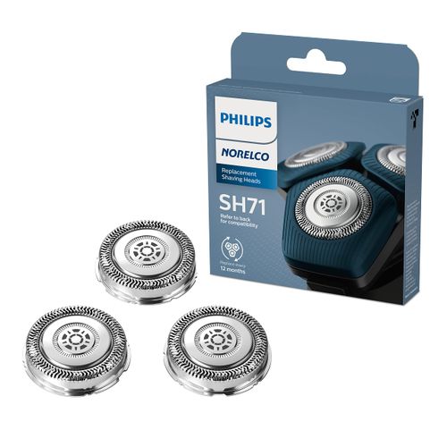 ראש גילוח להחלפה למכונות גילוח לסדרה 7000 Philips SH71 פיליפס - Philips ...