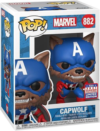 POP Marvel: YOTS- POP Marvel: YOTS- Capwolf Funko - Funko - Marvel - מארוול