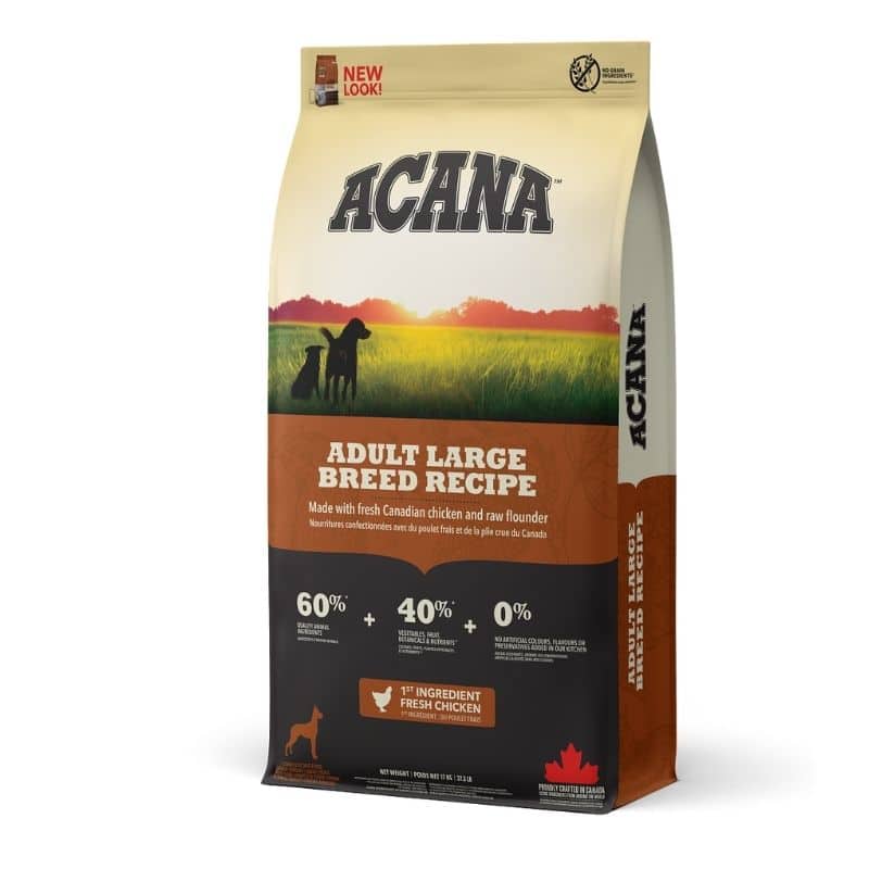 אקאנה בוגר גזע גדול 17 ק"ג - ACANA - אוכל לכלבים