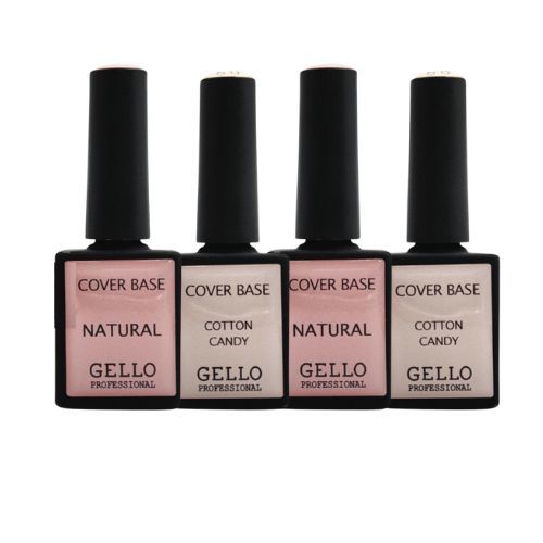 כל מגוון צבעי הקאבר בייס בבקבוק מבית GELLO ג'לו - GELLO - בייס/ראבר ...