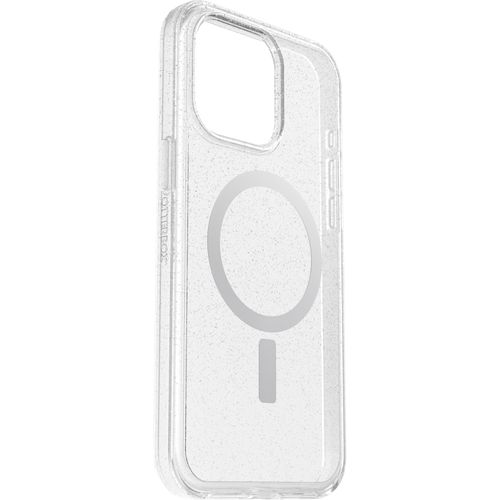 כיסוי OtterBox Symmetry Plus שקוף מנצנץ לאייפון 15