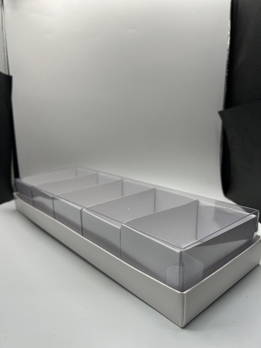 קופסאת כיבוד מאורכת 35-12 - אריזות עם מכסה שקוף