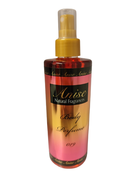 Anise Natural Fragrances Body Perfume 019 250ML - Anise