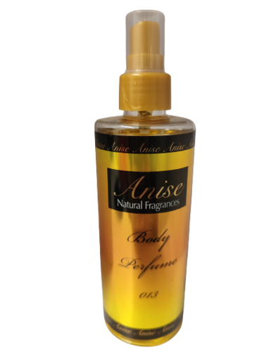 Anise Natural Fragrances Body Perfume 013 250ML - Anise טיפוח גוף