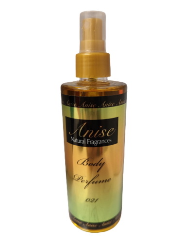 Anise Natural Fragrances Body Perfume 021 250ML - Anise טיפוח גוף