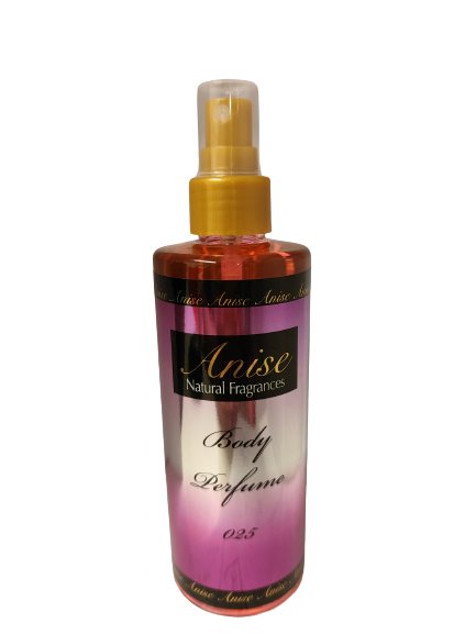 Anise Natural Fragrances Body Perfume 025 250ML - Anise טיפוח גוף