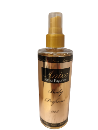 Anise Natural Fragrances Body Perfume 023 250ML - Anise טיפוח גוף