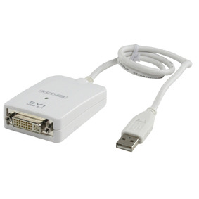 usb to dvi 24+5 - 8455 - כבלים ומתאמים DVI